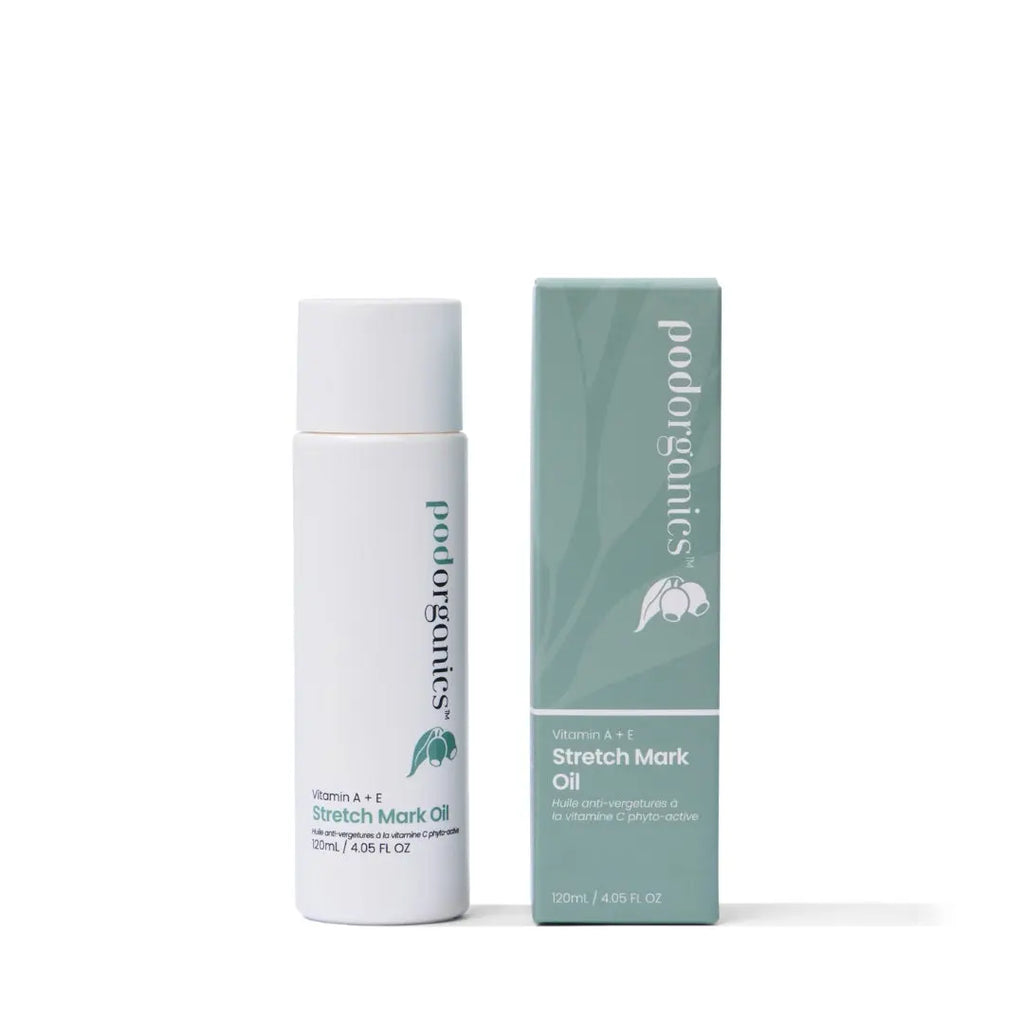 Stretch Mark Oil – For Pregnancy, Postpartum & Beyond – Pod Organics